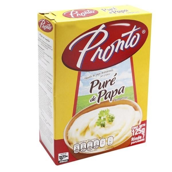 PURE DE PAPA PRONTO 125 GR [5981] : Comercial Treviño